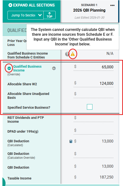 Qualified Business Income (QBI) Deduction