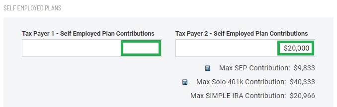 Where Do I Enter Contributions to Retirement Plans for Self-Employed ...