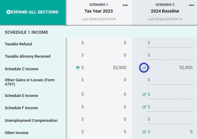 Modeling Different Business Structures - Schedule Cs, Partnerships, and ...