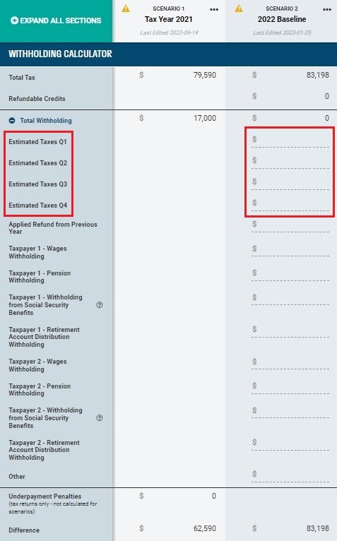 Where Do I Enter Estimated Tax Payments?