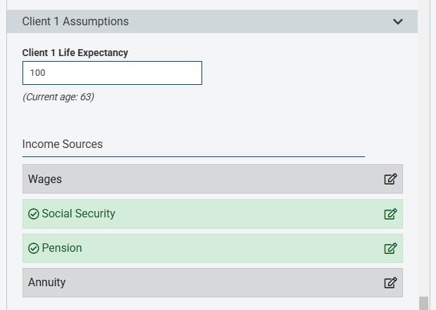Roth Projection Tool