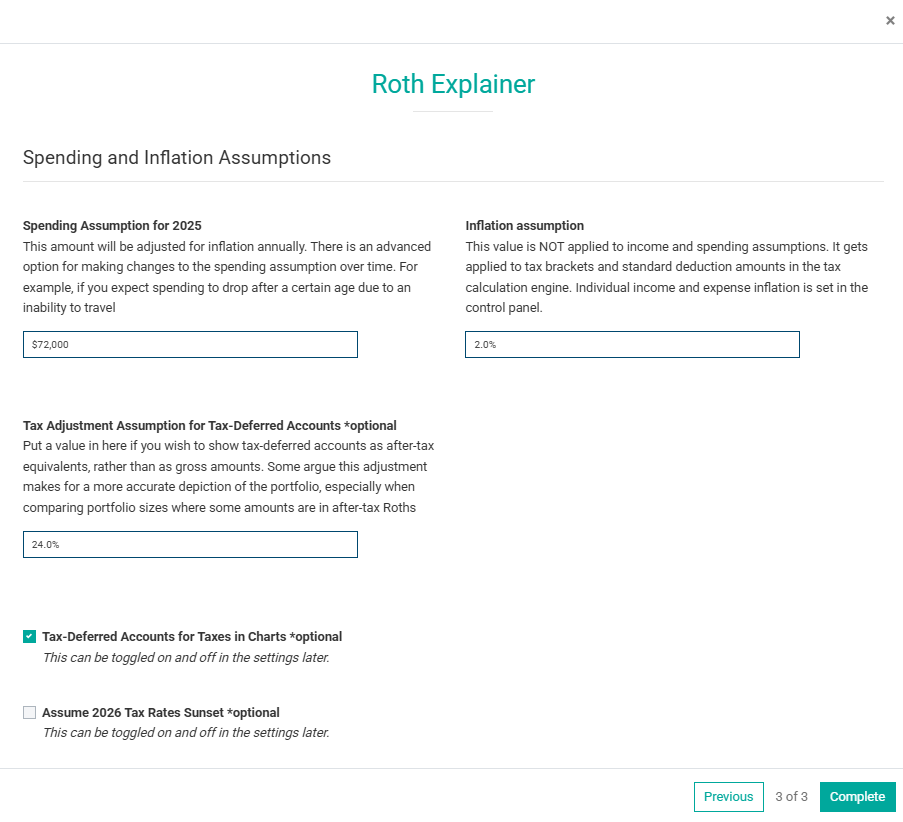 How Does the Roth Explainer Work?