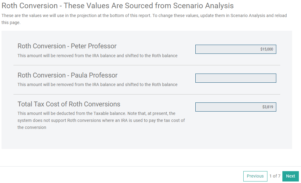 How Does the Roth Explainer Work?